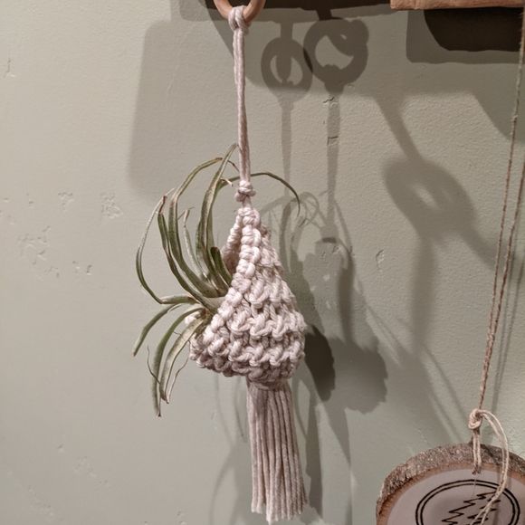 Other | Handmade Macrame Pod Hanger | Poshmark